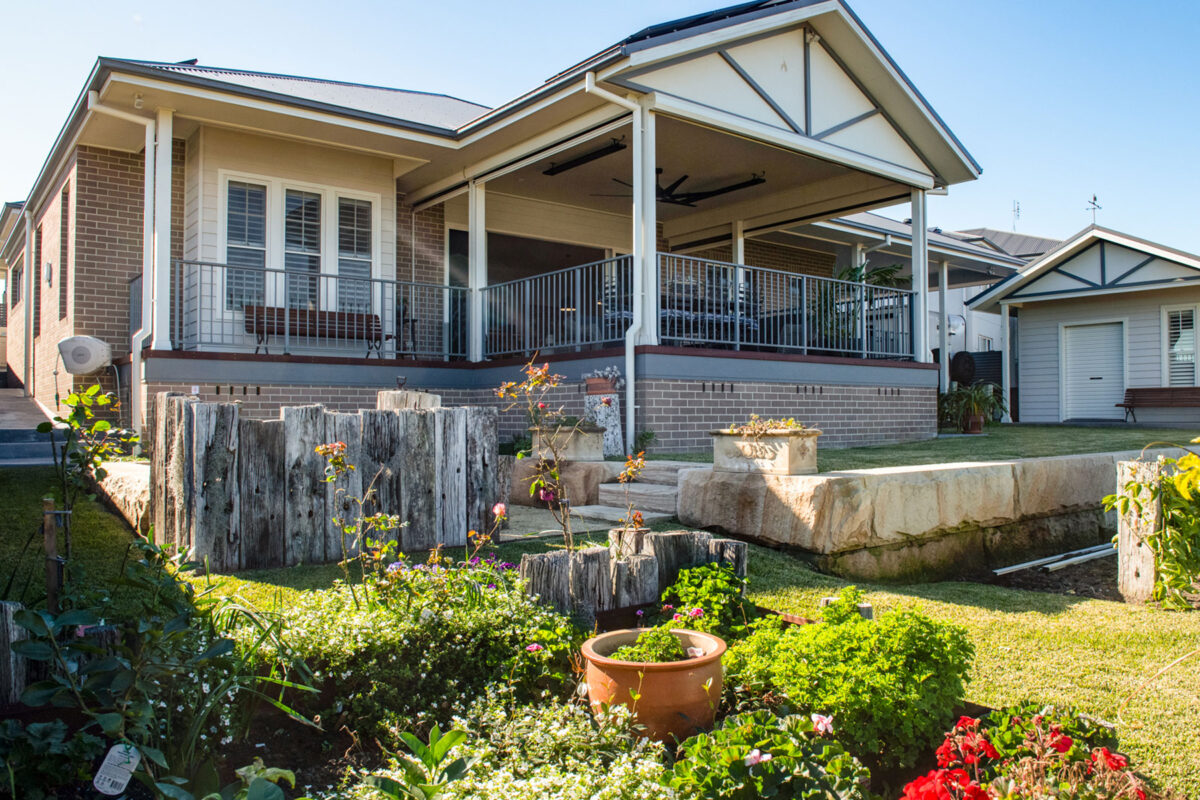 Feature build: Creating a modern country home